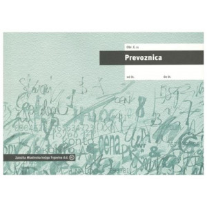 OBRAZEC PREVOZNICA A5 E.11 REDOLJUB spletna prodaja-akcijske cene,hitra ...