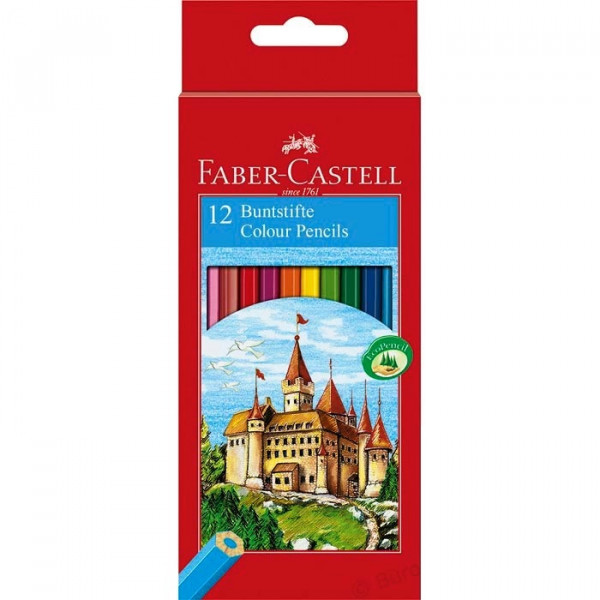 FABER CASTELL BARVICE 1/12 REDOLJUB spletna prodaja-akcijske cene,hitra ...