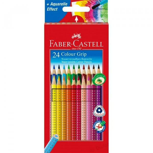 FABER CASTELL BARVICE COLOUR GRIP 1/24 REDOLJUB spletna prodaja ...