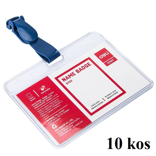 IMENSKE PRIPONKE S SPONKO 90x54mm DELI E5752 10/1 REDOLJUB spletna ...