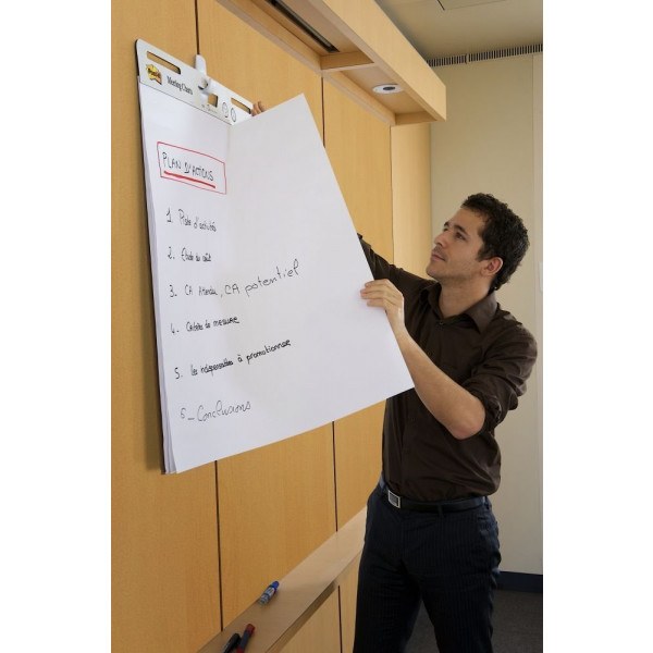 FLIPCHART SAMOLEPILNI BLOK POST-IT MEETING CHART 559 63,5x76,5 30/1 ...