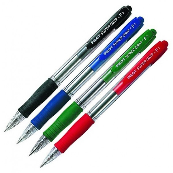 KEMIČNI SVINČNIK PILOT BPGP-10R-F SUPER GRIP REDOLJUB spletna prodaja ...