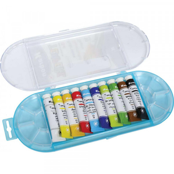 TEMPERA BARVICE KARBON 10x12ml PVC REDOLJUB spletna prodaja-akcijske ...