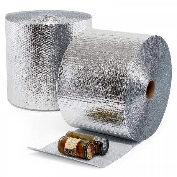 TERMOIZOLACIJSKA MEHURČASTA FOLIJA DVOSTRANSKA MEHURČKI 10mm 1,2mx10m ...