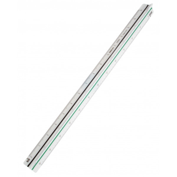 TRIROBI RAZMERNIK 30cm M=1:15 :20 :25 :33 1/3 :50 :100 ARISTO ...