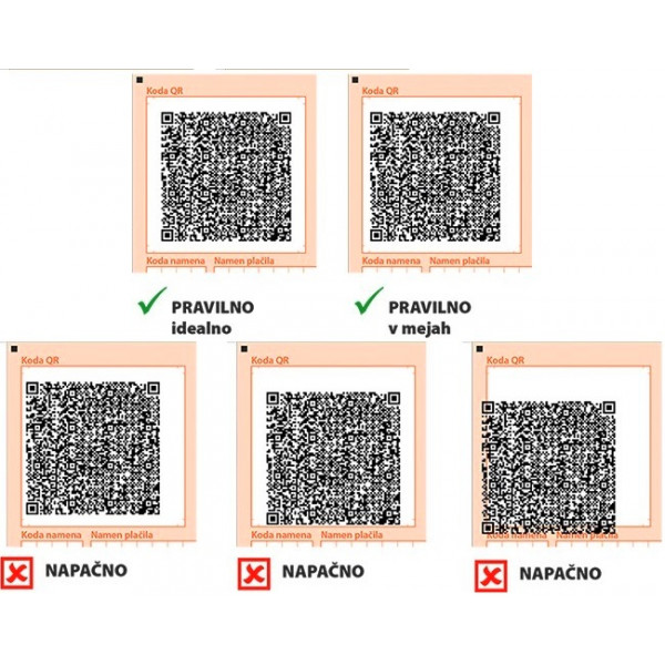 UPN OBRAZEC S QR KODO 3 OBRAZCI NA STRAN 100/1 REDOLJUB spletna prodaja ...